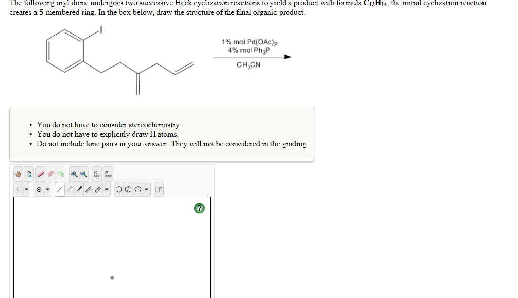 Solved The following aryl diene undergoes two successive | Chegg.com