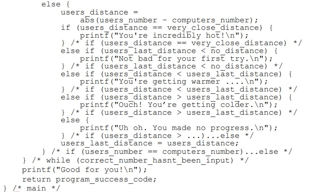 Solved #include int main () f /* main */ const int minimum | Chegg.com