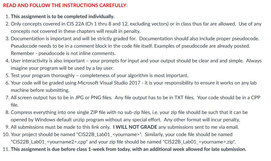 READ AND FOLLOW THE INSTRUCTIONS CAREFULLY: 1. This | Chegg.com