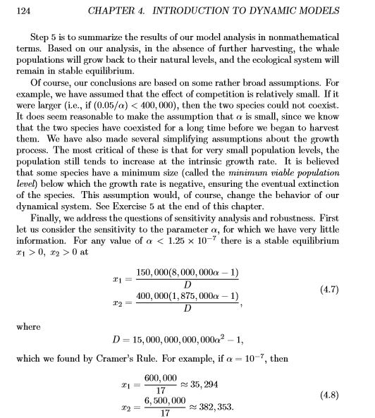 Solved 4.2 Dynamical Systems Dynamical system models are the | Chegg.com