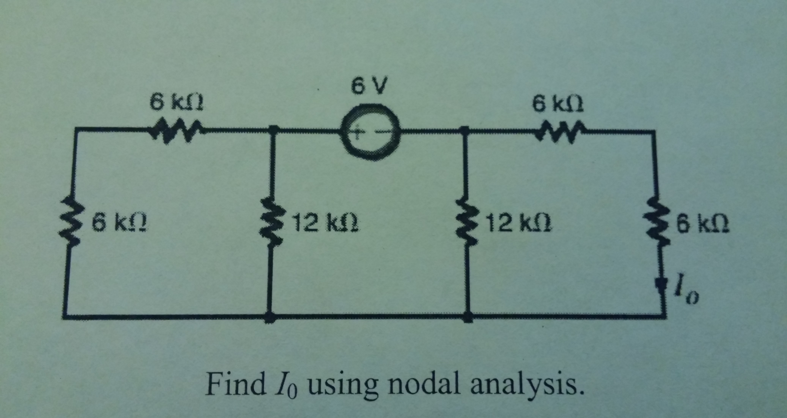 Solved Find Io using nodal analysis. | Chegg.com Solved Find Io using nodal analysis. | Chegg.com