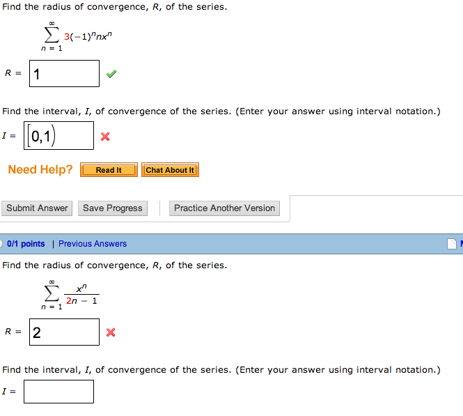 Solved Find the radius of convergence, R, of the series. | Chegg.com Solved Find the radius of convergence, R, of the series. | Chegg.com