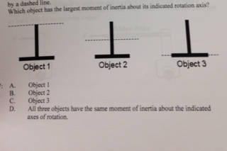 Solved Below are shown three identical T shaped objects. | Chegg.com