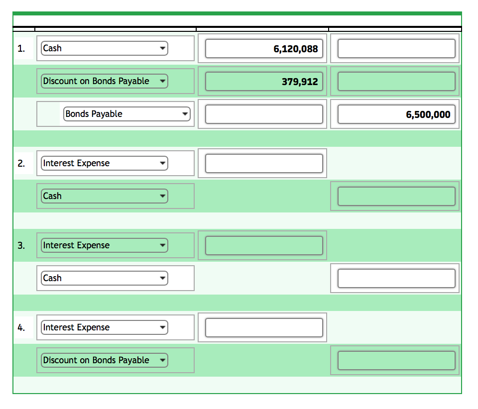Solved Entries for Issuing Bonds and Amortizing Discount by | Chegg.com