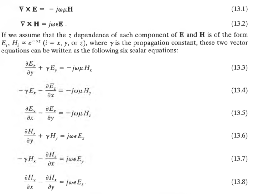 Solved (13.2) If we assume that the z dependence of each | Chegg.com