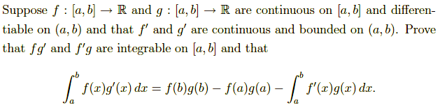 Solved Suppose f : [a, b] right arrow R g : [a, b] right | Chegg.com