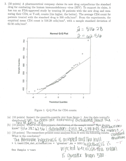 How do you complete this Bio-statistics problem? | Chegg.com