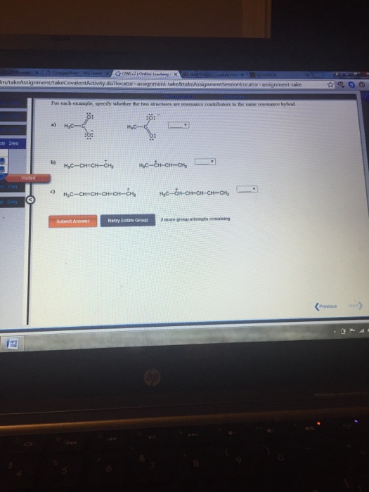 Solved For each example, specify whether the two structures | Chegg.com Solved For each example, specify whether the two structures | Chegg.com