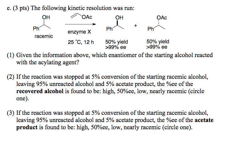 Solved Given the information above, which enantiomer of the | Chegg.com