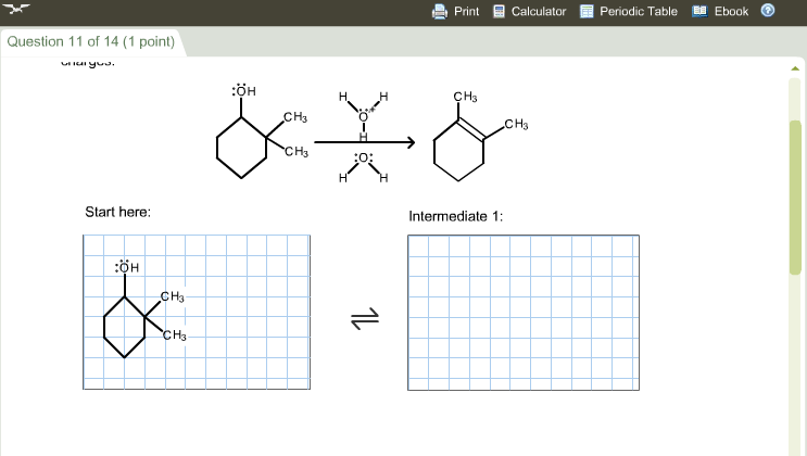 Solved When 2,2-dimethylcyclohexanol reacts with acid in | Chegg.com