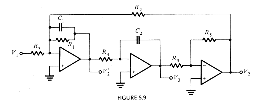 Solved Find the following using the Tow-Thomas Biquad and | Chegg.com