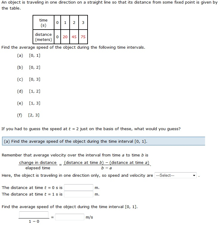 Solved An object is traveling in one direction on a straight | Chegg.com