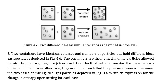 Solved Two containers have identical volumes and numbers | Chegg.com