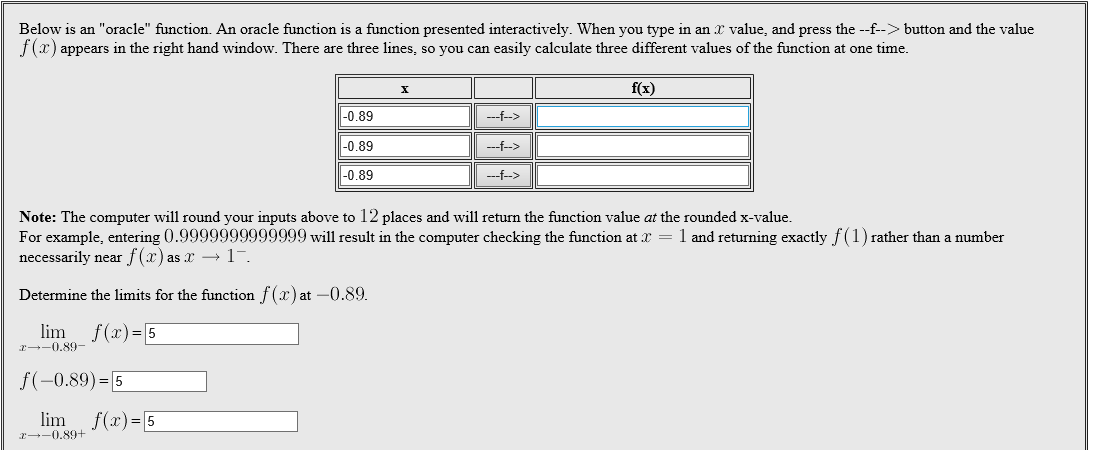 Solved Below is an "oracle" function. An oracle function is | Chegg.com