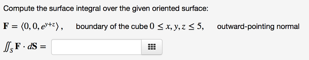 Solved (1 point) Determine whether the flux of the vector | Chegg.com