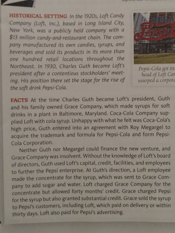 Solved HISTORICAL SETTING In the 1920s, Loft Candy Company | Chegg.com