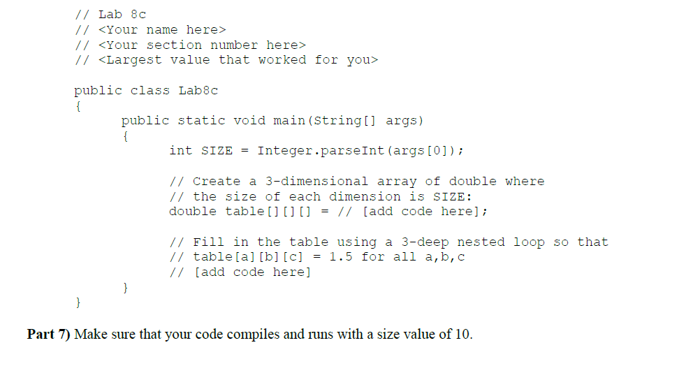 Solved Higher Dimensional Arrays You may be thinking, if two | Chegg.com