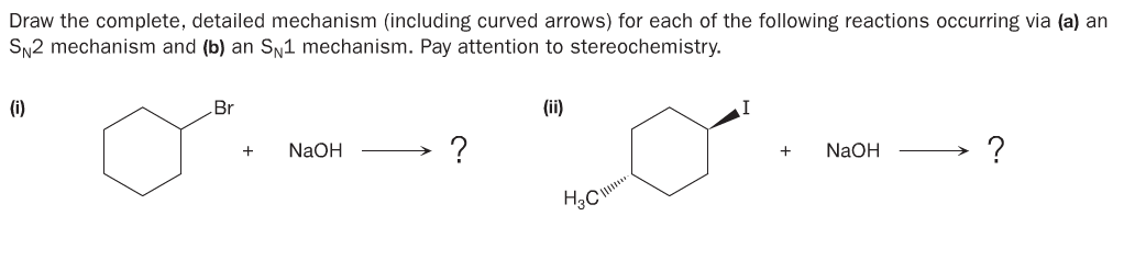 Solved Draw the complete detailed mechanism (including | Chegg.com