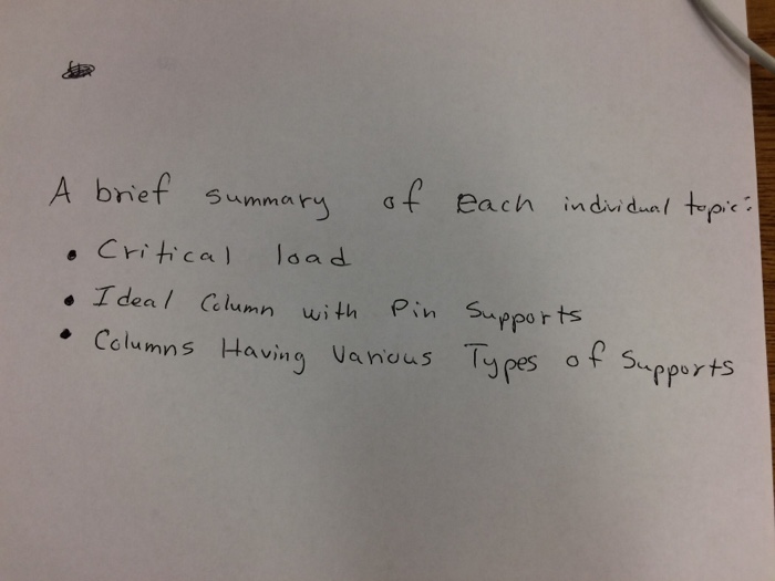 Solved A briefly summary of each individual topic: critical | Chegg.com