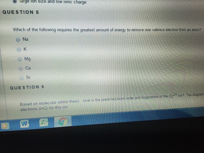 Solved QUESTION 5Which of the following requires the | Chegg.com