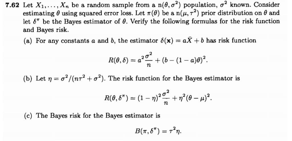 Let X_1..., X_n be a random sample from a n(theta, | Chegg.com