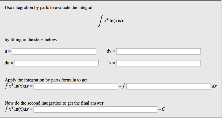 Solved Use integration by parts to evaluate the integral | Chegg.com