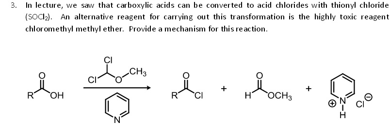 Solved: 3. In Lecture, We Saw That Carboxylic Acids Can Be... | Chegg.com