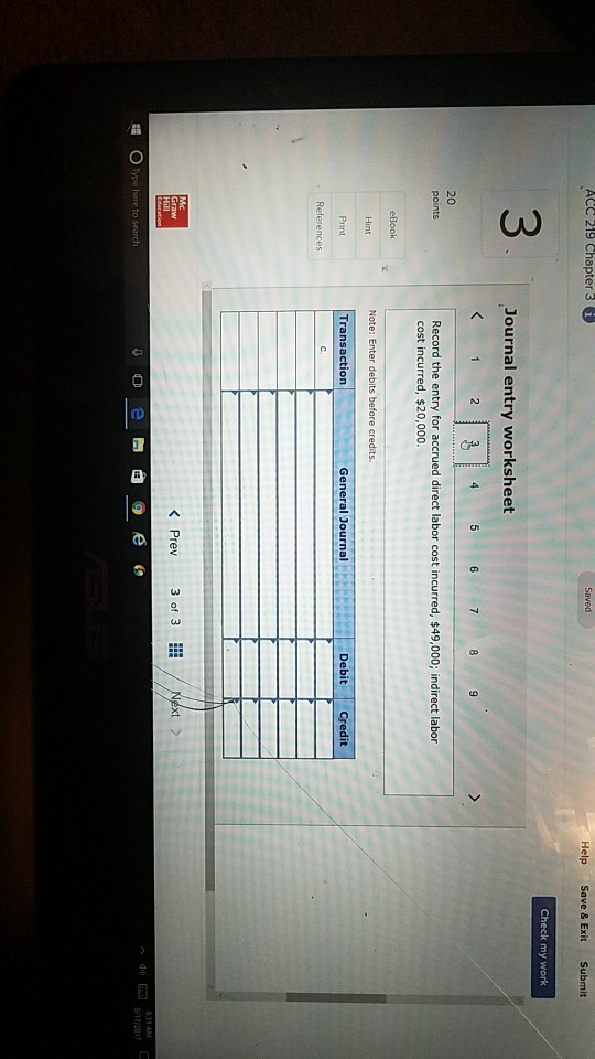 Solved Help Save & Exit Submit Check my work 3 The Polaris | Chegg.com