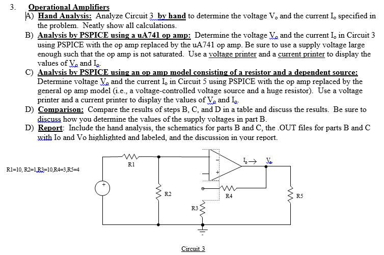 Solved Analyze Circuit 3 by hand to determine the voltage | Chegg.com Solved Analyze Circuit 3 by hand to determine the voltage | Chegg.com
