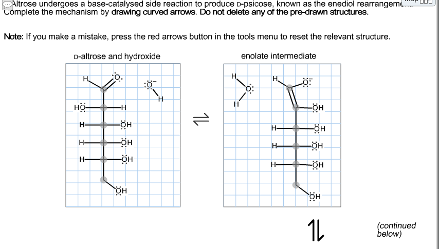 Solved Altrose undergoes a base-catalysed side reaction to | Chegg.com