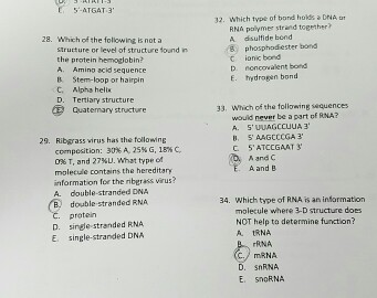 Solved genetics multiple choice answer check, please let me | Chegg.com