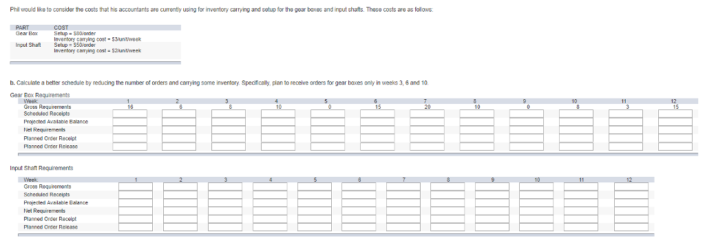 Solved 9 0 requirements planning 2 9 In preparing the MRP | Chegg.com