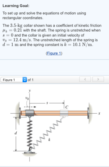 Solved To set up and solve the equations of motion using | Chegg.com