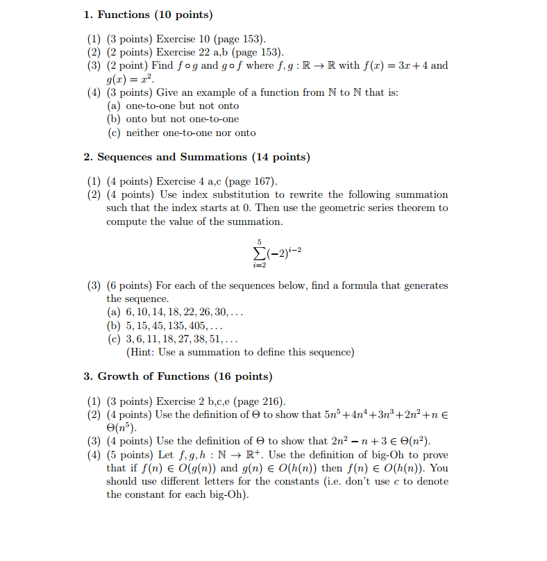 Solved Find f composition g and g composition f where f, g: | Chegg.com