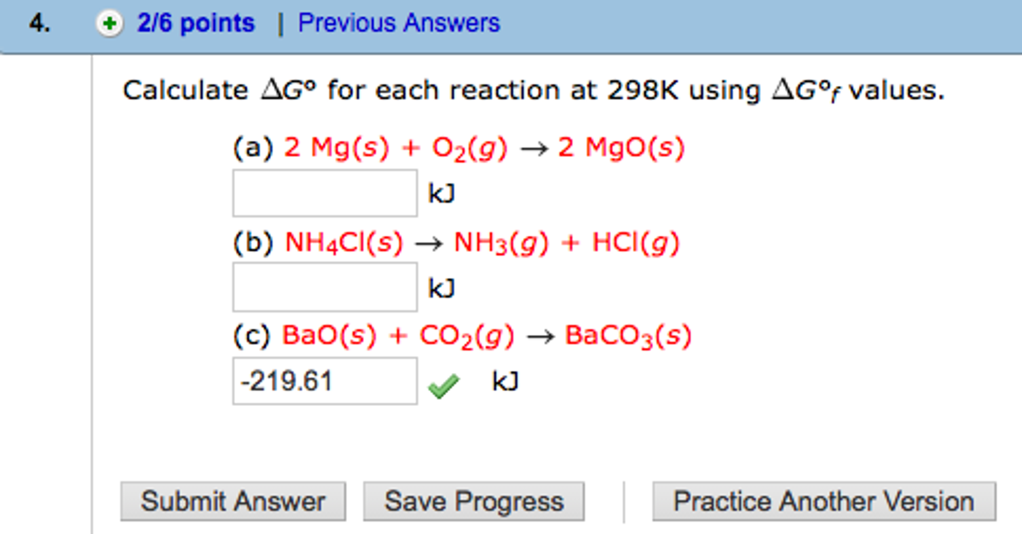 Solved For the gaseous reaction of carbon monoxide and | Chegg.com