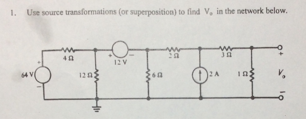 Solved M 1.) please give me some help on this circuit | Chegg.com