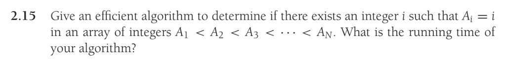 Solved 2.15 Give an efficient algorithm to determine if | Chegg.com