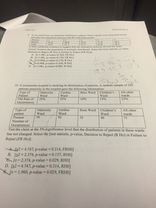 Solved Stats multiple choice | Chegg.com