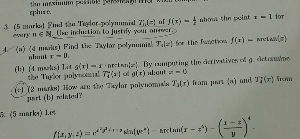 Solved the maximum possible percentage error wiiell Colll | Chegg.com