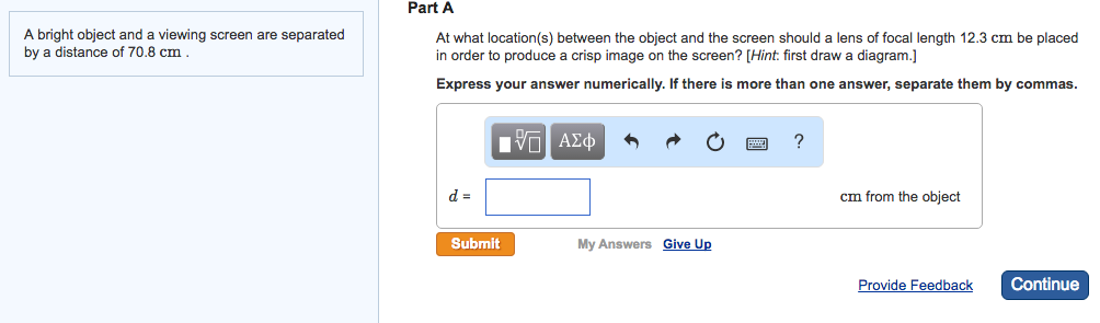 Solved Problem 23.48 What is the position of the image? A | Chegg.com