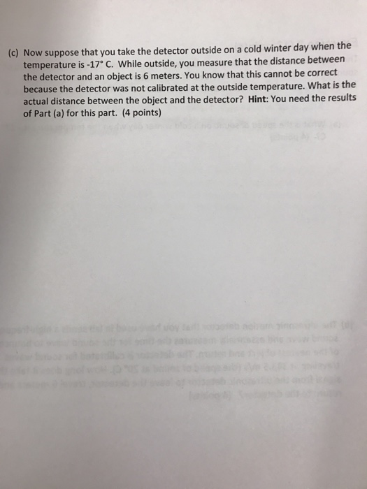 Solved The speed of sound in air depends on the of | Chegg.com