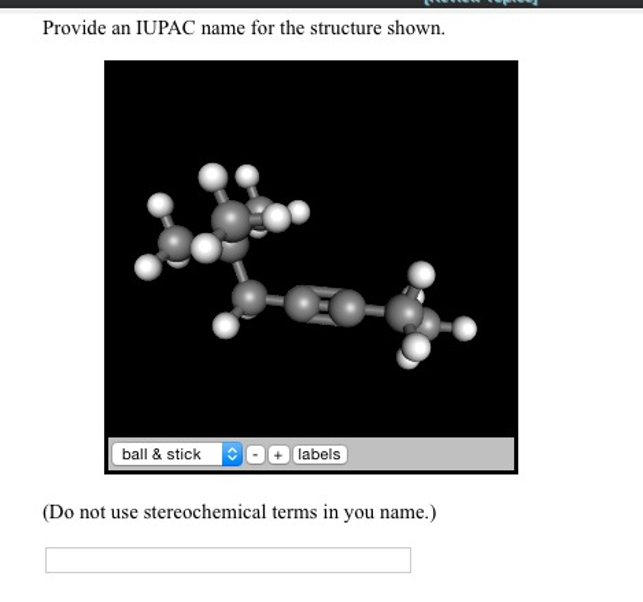 Solved: Provide An IUPAC Name For The Structure Shown. (Do... | Chegg.com Solved: Provide An IUPAC Name For The Structure Shown. (Do... | Chegg.com