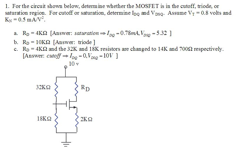 Solved For the circuit shown below, determine whether the | Chegg.com