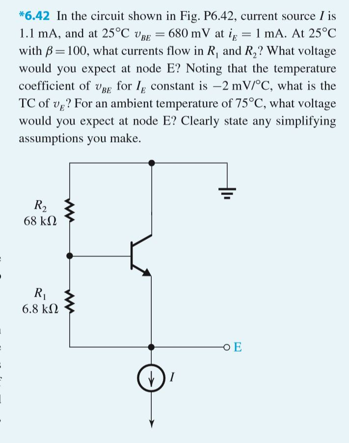 Solved In the circuit shown in Fig. P6.42, current source I | Chegg.com