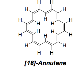 Solved [18]-Annulene shows two signals in its H NMR | Chegg.com