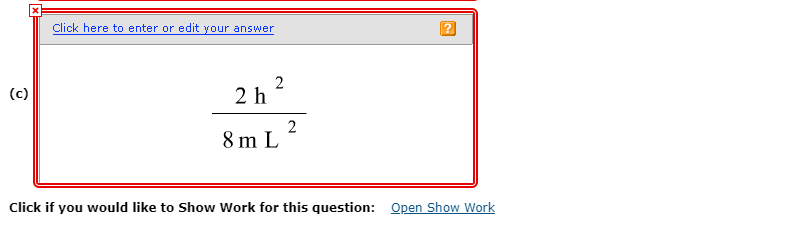 Solved Chapter 39, Problem 028 SN XIncorrect. A cubical box | Chegg.com