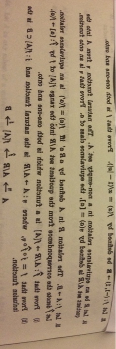 Solved Let f:(-1, 1) rightarrow R be defined by f(x) = x/(1 | Chegg.com