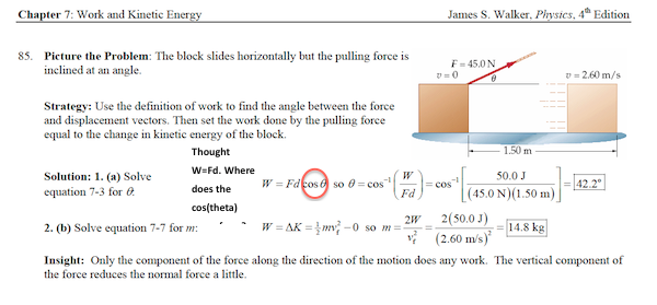 Solved On this question about work where an object is pulled | Chegg.com