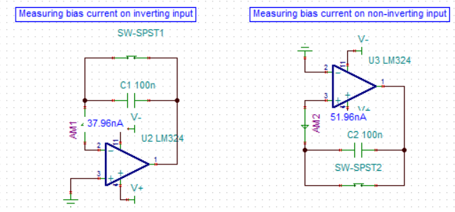 Solved Input bias currents for the inverting and | Chegg.com