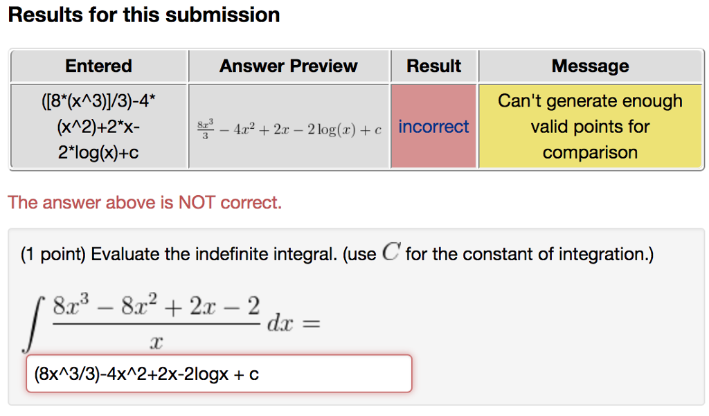 Solved Results For This Submission Entered Answer Preview 